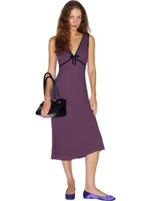 REFORMATION Nomi Dress - Purple
