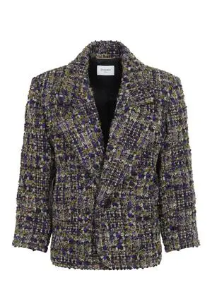 Saint Laurent Tweed Jacket - Multicolor