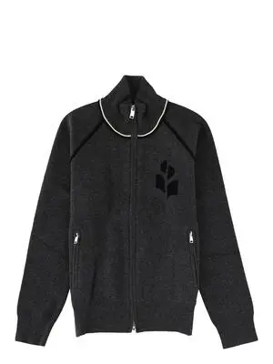 MARANT ETOILE Cardigan Lanya - Grey