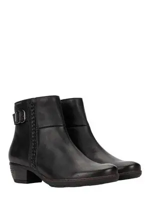 Pikolinos Utiel Leather Ankle Boot - Black