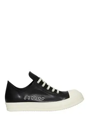 Rick Owens Temple Extreme Low Sneaks - Black