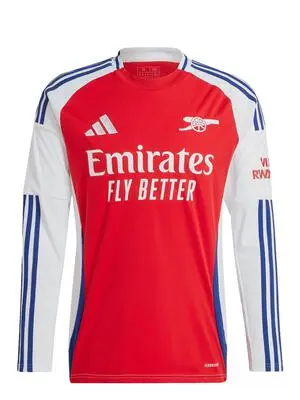Adidas Arsenal 24/25 Long Sleeve Home Jersey - Red