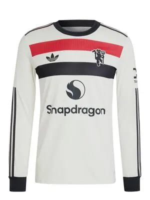 Adidas Manchester United 24/25 Long Sleeve Third Authentic Jersey - White
