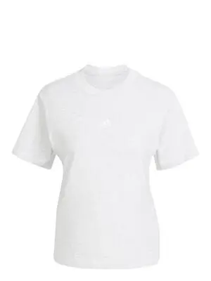 Adidas Logo Cotton Tee - Grey