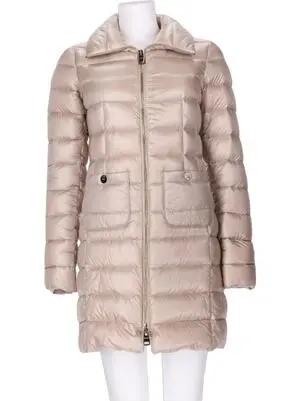 Herno Long Puffer Coat - Beige