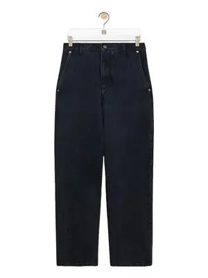 LOEWE LOEWE High-Rise Straight-Leg Jeans