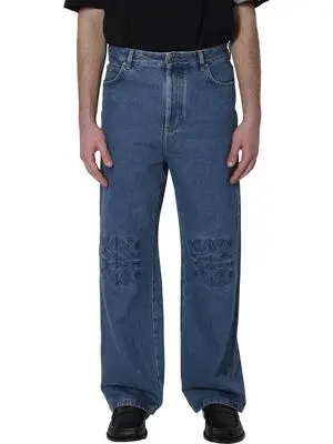 Loewe Anagram Baggy Jeans - Jeansblue