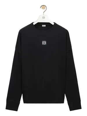 Loewe Long Sleeve T-shirt - Black