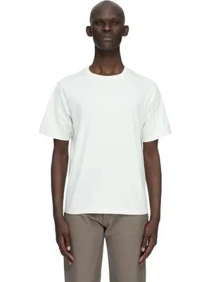Rick Owens Round-neck Short-sleeve Cotton T-shirt, Size - Bianco