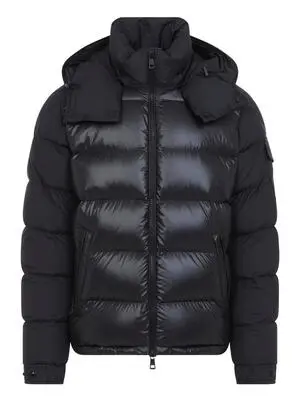 Moncler Moncler Men's MAYA Quilted Down Jacket Black