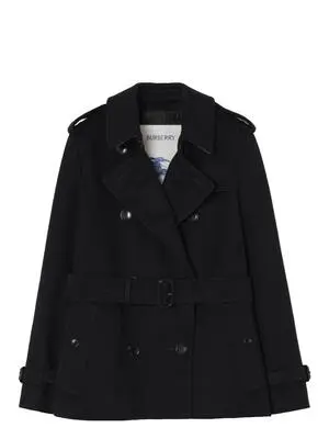 BURBERRY Burberry Cashmere Kensington Trench Jacket