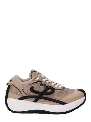 Loewe Pogo Low-top Sneakers - Beigeblack