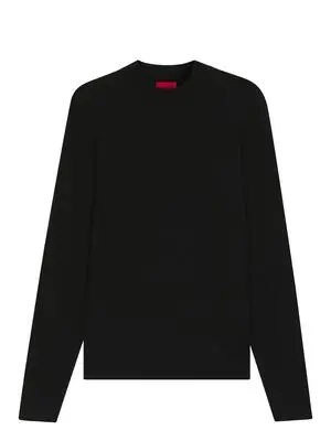 Hugo High-neck Slim-fit Sweater - Black