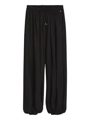 BOSS BOSS Wide-Leg Modal Blend Trousers