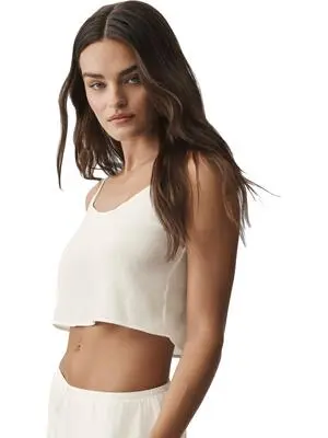 ALO Semi-sheer Golden Hour Tank Top