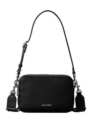 Calvin Klein Calvin Klein Camera Bag With Logo Strap Black
