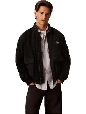 CALVIN KLEIN Calvin Klein Cotton Flannel Lined Jacket