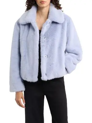 Kobi Halperin Tami Faux Fur Coat - Frost