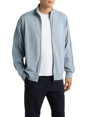 BOSS Union Tape Full Zip Sweatshirt - Dark Grey