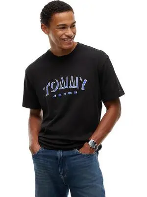 Tommy Hilfiger Shadow Logo T-shirt - Black