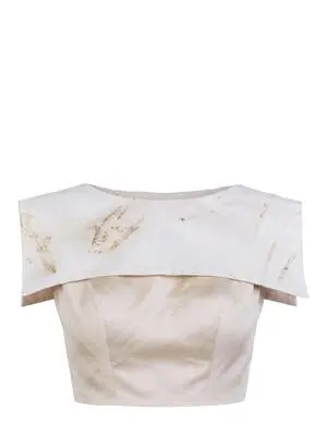 TEQUMAH Lola Top - Brown