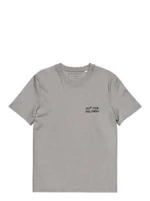 ANCHOR & CREW Anchor & Crew Organic Cotton "Out For Delivery" T-Shirt Grey