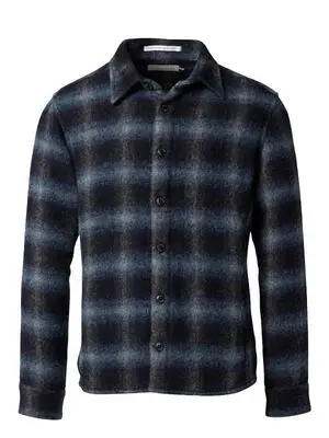 Allen Edmonds Wool Overshirt - Navy