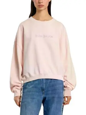 PALM ANGELS Palm Angels Stud-Logo Crewneck Sweatshirt