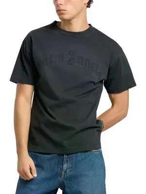 PALM ANGELS Logo-patch T-shirt