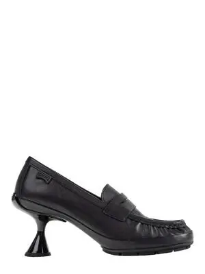 Camper Right Left Leather Loafers - Black