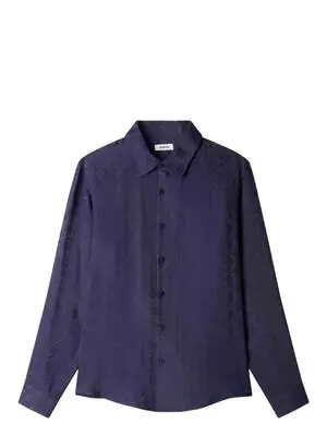 SANDRO Patterned Shirt
