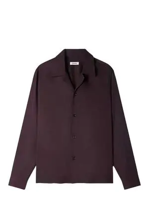 Sandro Long-sleeve Shirt - Brown