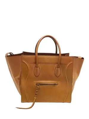 Celine 2013 Phantom Luggage Leather Tote Bag - Brown
