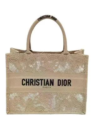 DIOR 2023 Book Tote Butterfly-embroidered Tote Bag