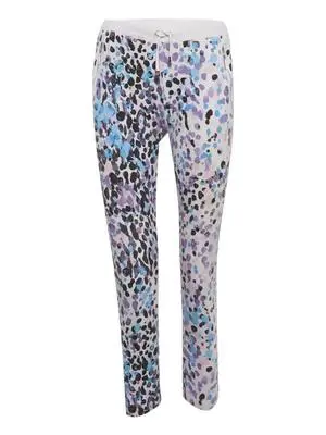 ROBERTO CAVALLI Roberto Cavalli Vintage Abstract Print Slim Cut Track Pants