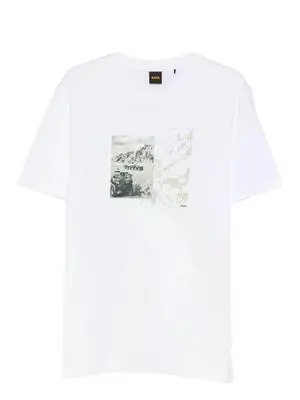 BOSS Graphic-print T-shirt - White