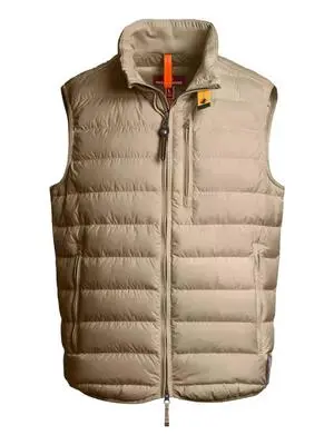 PARAJUMPERS Quilted Gilet With Zip Fastening - Neutrals