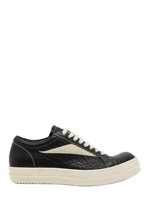 Rick Owens Sneakers With Shark-toothed Soles - Black