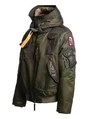 PARAJUMPERS Parajumpers Gobi 20th Shearling-Collar Bomber Jacket Green