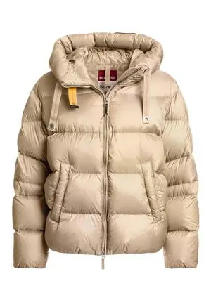 PARAJUMPERS Tilly Hooded Down Jacket - Neutrals