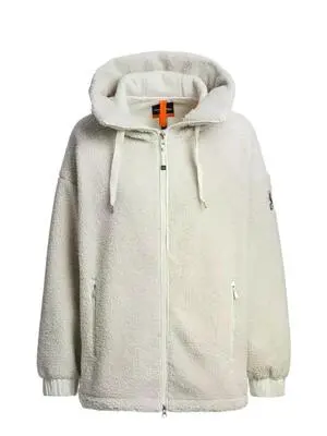 PARAJUMPERS Noelle Curly-fleece Hoodie - Neutrals
