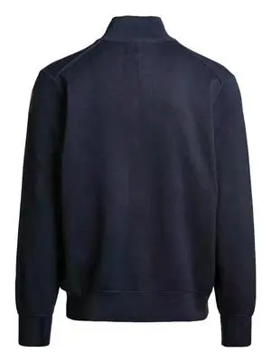 PARAJUMPERS Basic Scoe Half-zip Sweater - Blue
