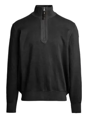 PARAJUMPERS Basic Scoe Half-zip Sweater - Black