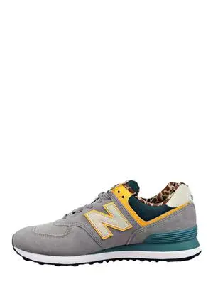 NEW BALANCE 574 Panelled Sneakers Grey