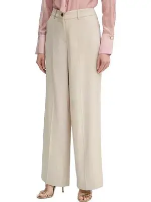 FRACOMINA FRACOMINA Wide Leg Palazzo Pants With Button Fastening