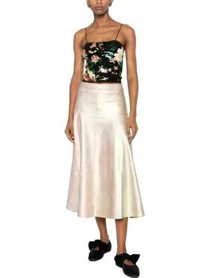 FORTE_FORTE Forte Forte Sequin Floral-Pattern Top
