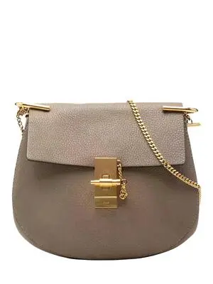 Chloé Chloé Drew Crossbody Bag Brown