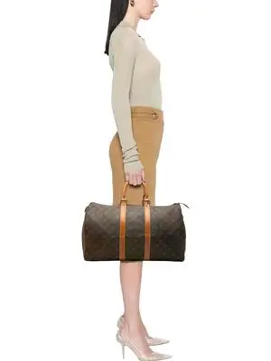 LOUIS VUITTON 20th Century Monogram Keepall 45 Travel Bag - Brown