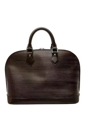 LOUIS VUITTON 2001 Epi Alma Pm Handbag - Brown