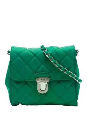 PRADA Prada Quilted Nylon Crossbody Bag
